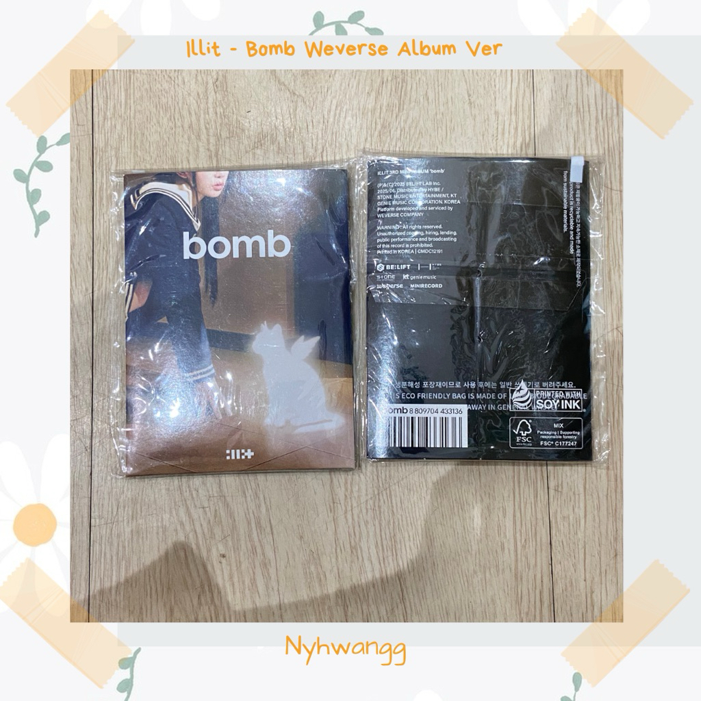 Jual ILLIT - BOMB WEVERSE ALBUM VER [READY STOCK] | Shopee Indonesia