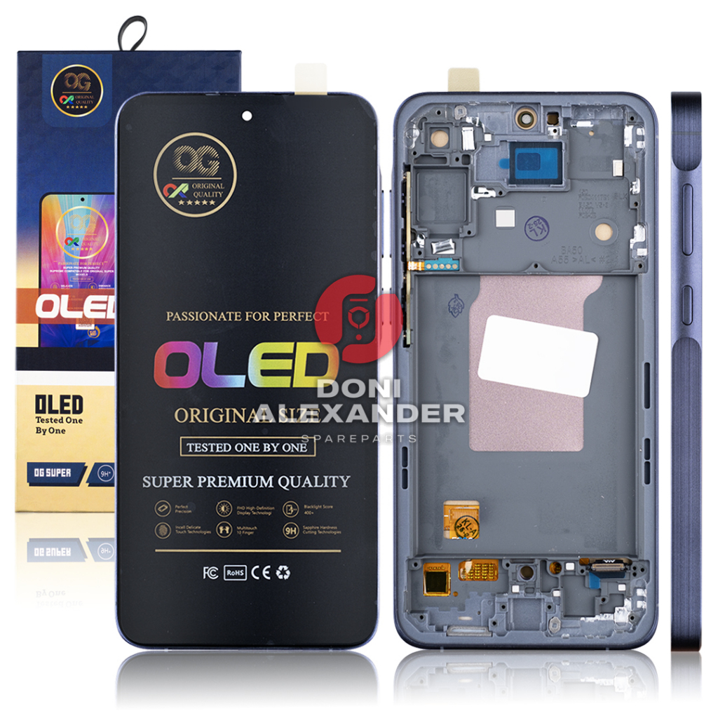 Jual LCD TOUCHSCREEN SAMSUNG GALAXY A55 5G A556 COMPLETE 1SET | Shopee ...