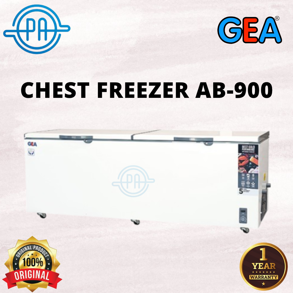 Jual GEA CHEST FREEZER AB-900-T-X / AB 900 FREEZER BOX AB900 KOTAK ES ...
