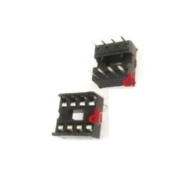 Jual Socket ic dip 8pin 2x4 pin | Shopee Indonesia
