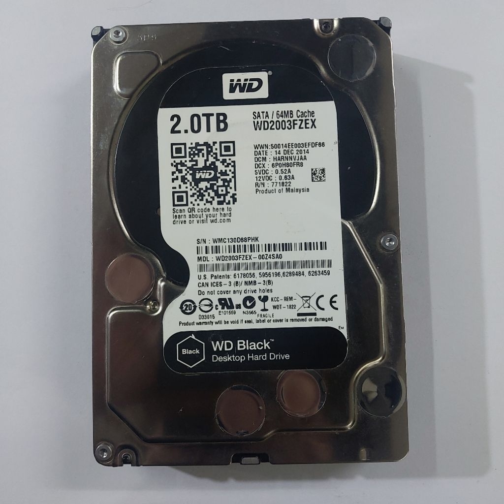 Jual Hard Disk 4Tb WD 3.5inch Sata Second ORI - Hdd 3Tb - Hardisk 2Tb ...