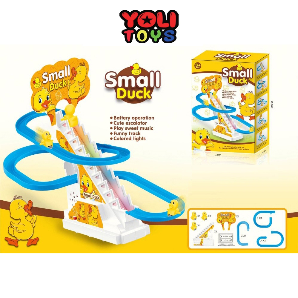 Jual Yoli Toys - Mainan Anak Track Seluncur Bebek Pinguin HK Doraemon ...