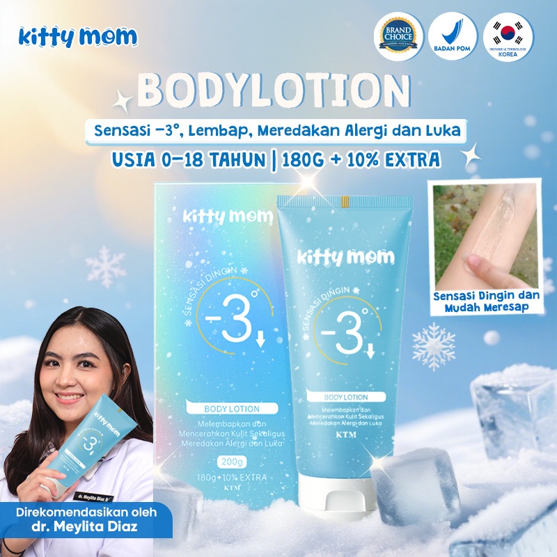 Jual Body Lotion Bayi Kitty Mom | Lotion Anak Melembabkan & Redakan ...