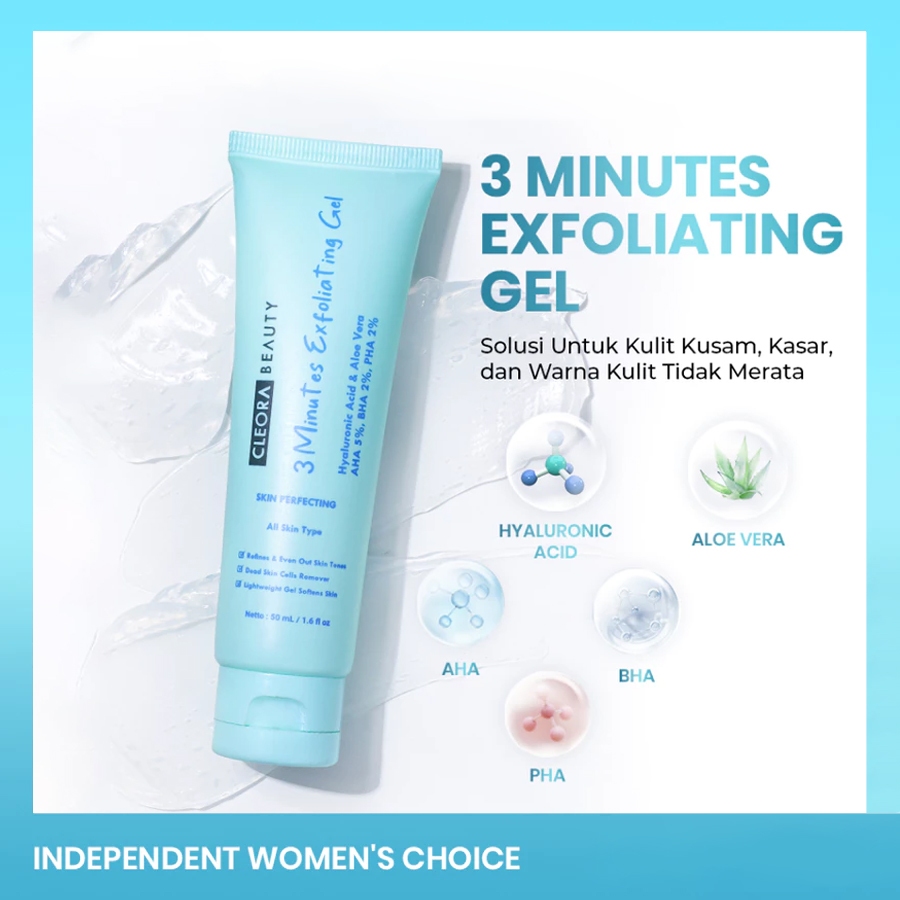 Jual Cleora 3 Minutes Exfoliating Gel - Exfoliasi Badan Menghaluskan ...