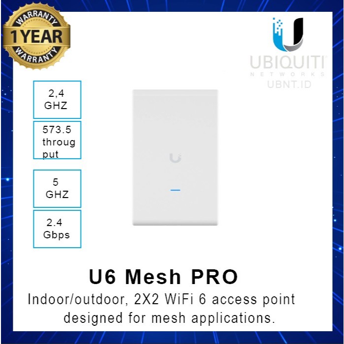 Jual Ubiquiti U6 Mesh Pro U6-Mesh-Pro | Shopee Indonesia