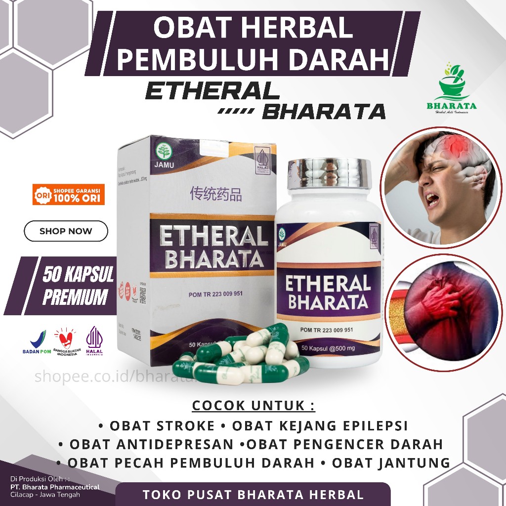 Jual Obat Pembuluh Darah Obat Stroke Obat Lumpuh Sebelah Obat Jantung ...
