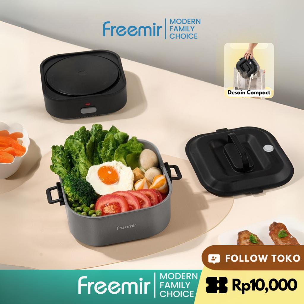 Jual [FREE PANCI KOPI] freemir Kompor Portable Lunchbox Serbaguna ...
