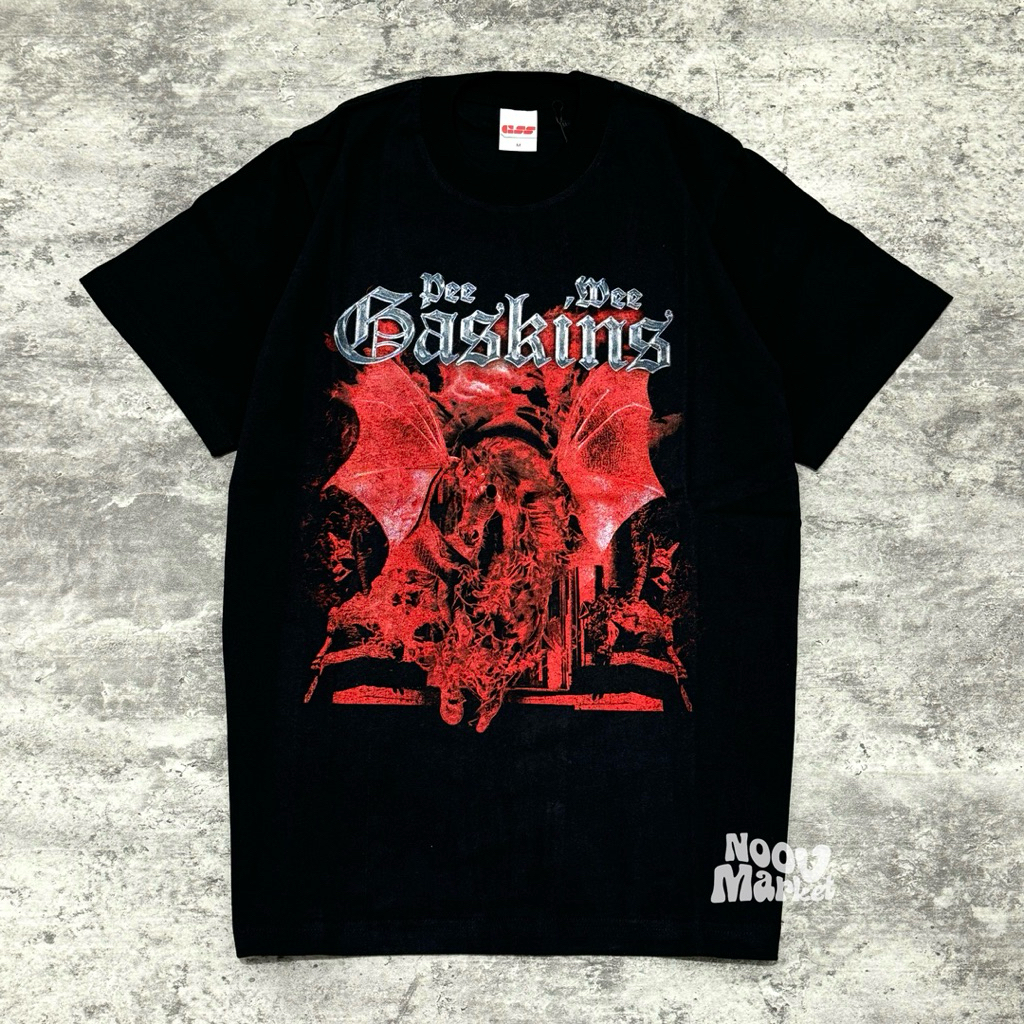 Jual Tshirt Pee Wee Gaskins - Metal Dragon Black | Official Merchandise ...