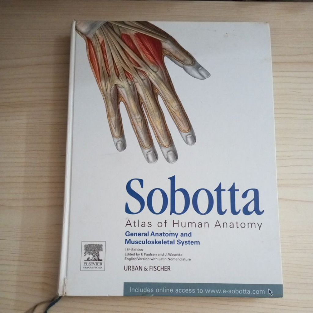 Jual BUKU SOBOTTA ATLAS OF HUMAN ANATOMY GENERAL ANATOMY AND ...