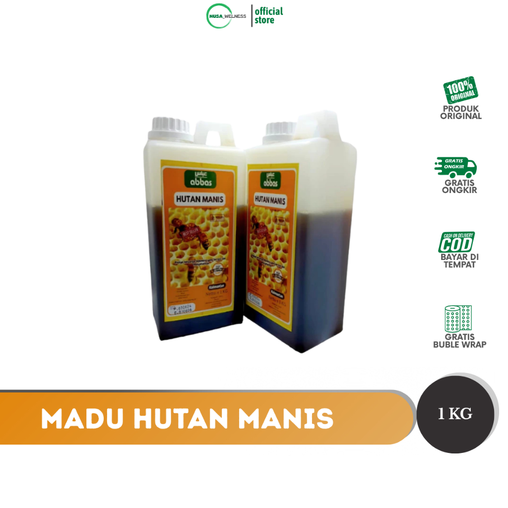 Jual MADU ABBAS MADU ASLI MADU MANIS MADU HUTAN MURNI ORIGINAL 100% ...
