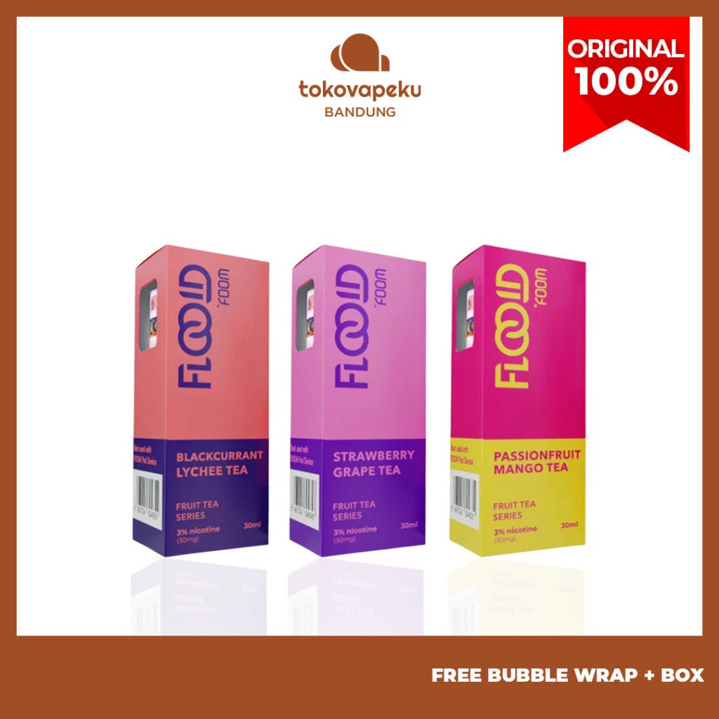 Jual FOOM FRUIT TEA SALTNIC SERIES 30MG FOOM FRUIT TEA SALT 30ML ...