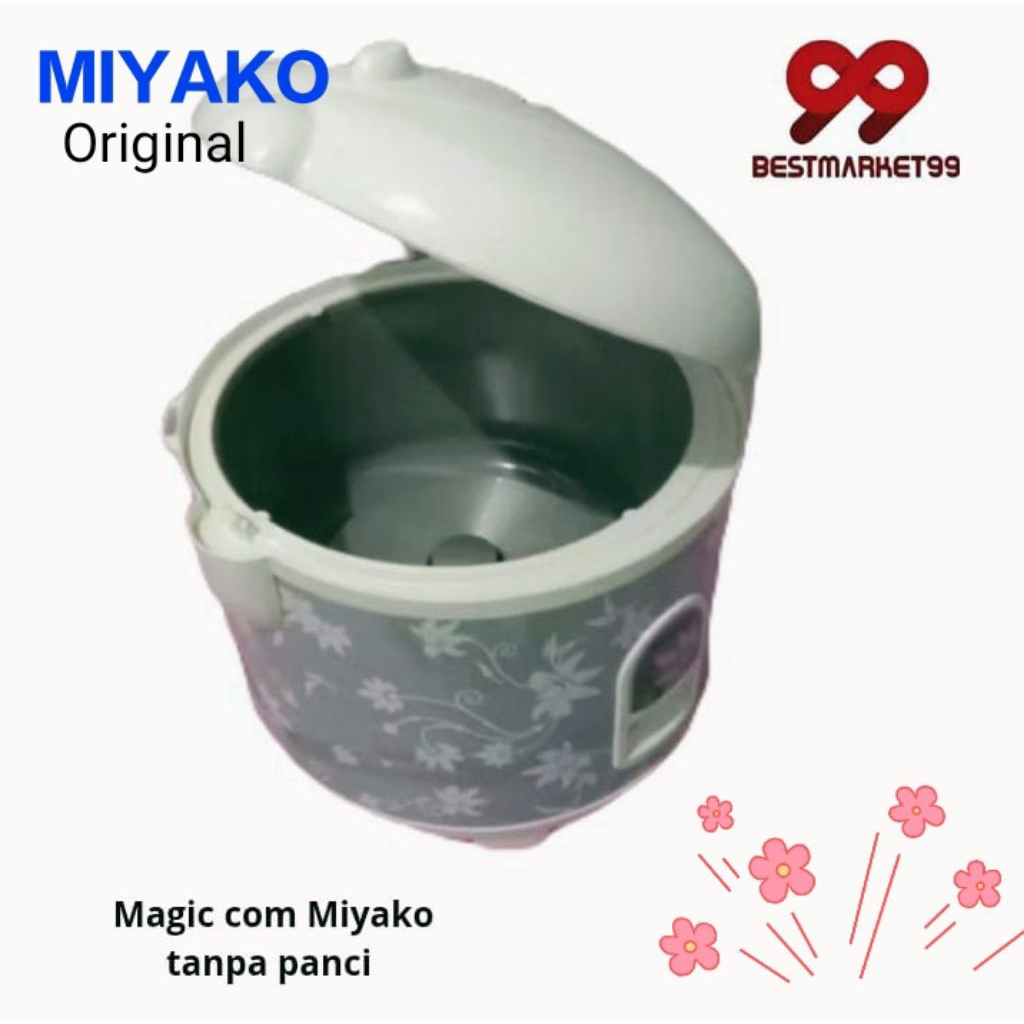 Jual MESIN MAGIC COM MIYAKO 528 NEW 1,8 LITER MESIN LENGKAP BODY PLUS ...