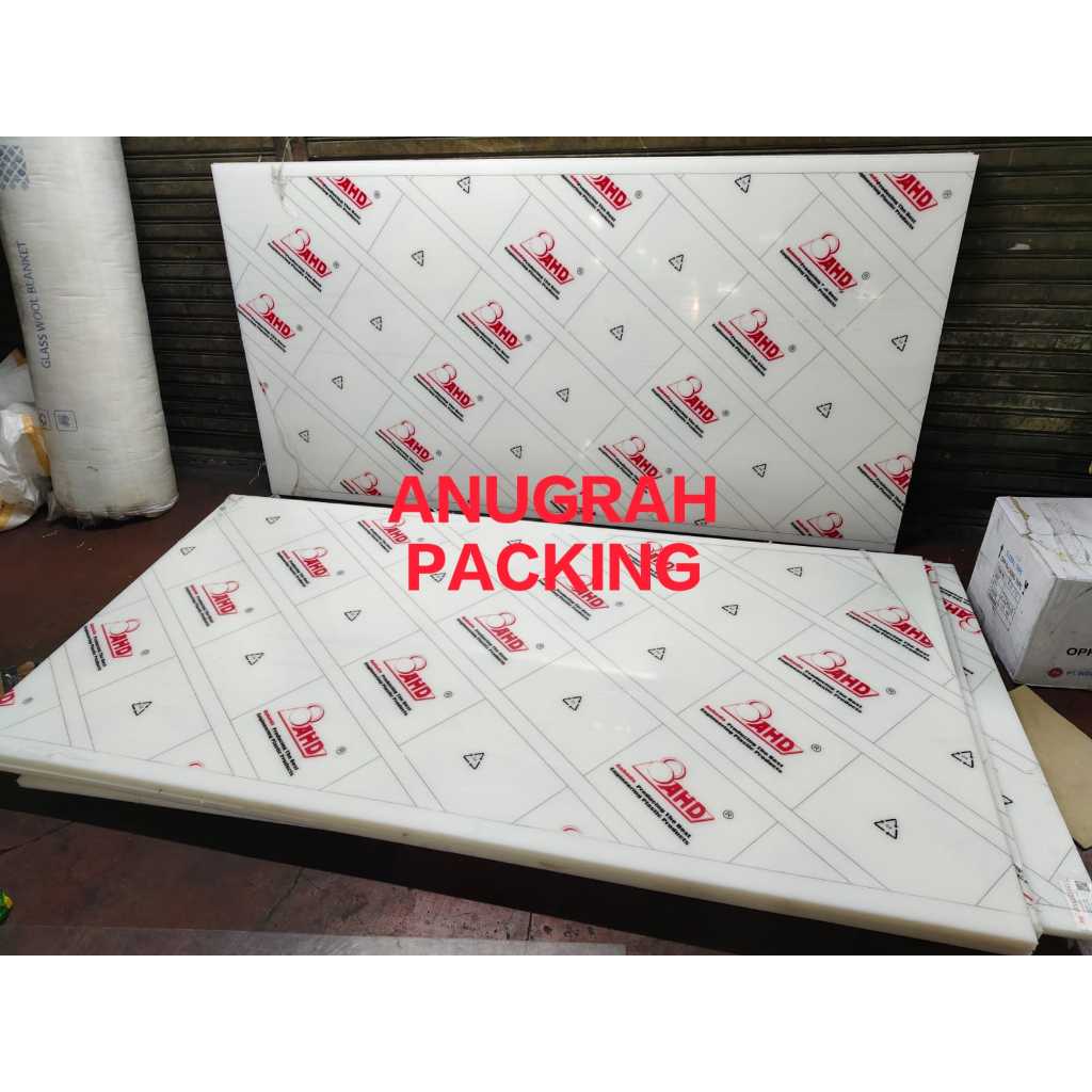 Jual Nylon Sheet HDPE Putih Lembaran 3mm x 122cm x 244cm | Shopee Indonesia