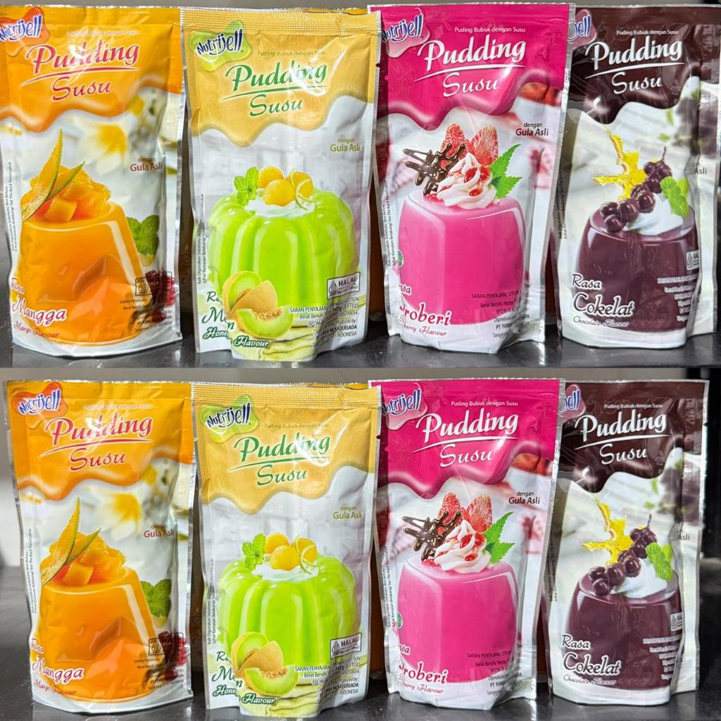 Jual Nutrijell Pudding Susu – Puding Puding Nutrijel - ALL VARIANT ...