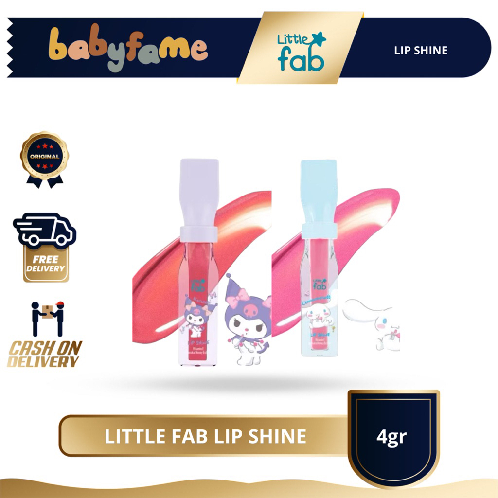 Jual LITTLE FAB LIP SHINE | 4gr | LIP | Shopee Indonesia