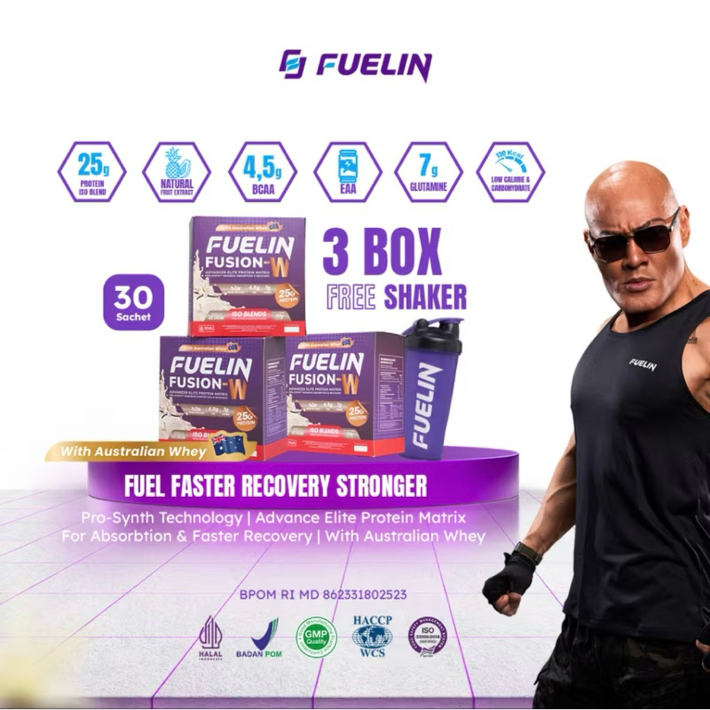 Jual Paket Bundling 3box - Fuelin - Fusion W ISO BLENDS (whey protein ...