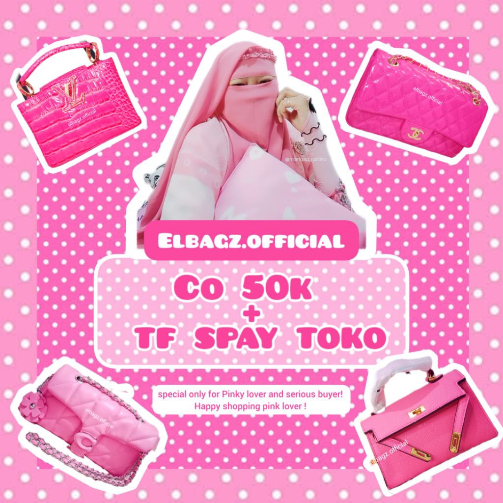 Jual Nota 4 Tas Pinky Elhaesz 50rb berat 4kg | Shopee Indonesia