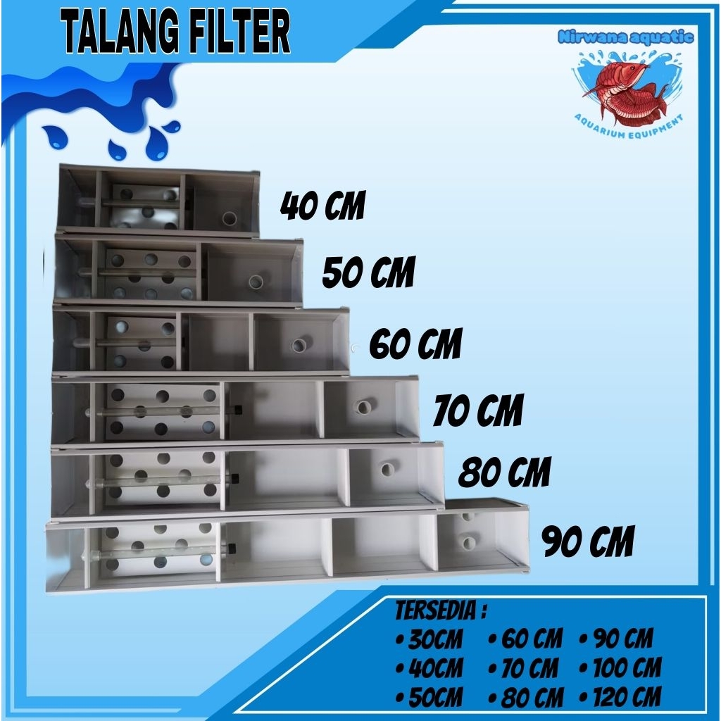 Jual (INSTAN) FILTER TALANG PVC TANPA & +TUTUP. UKURAN 30 - 40 - 50 ...