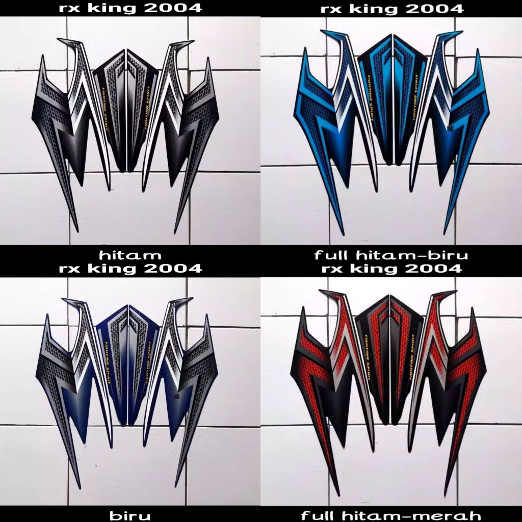 Jual Stiker Striping Lis Les Body Motor Yamaha Rx King 2004 | Shopee ...