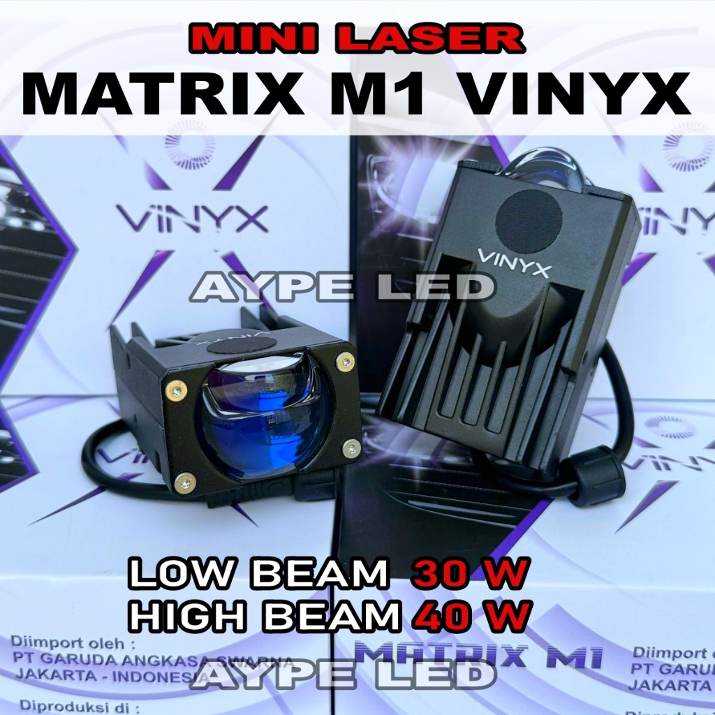 Jual Mini Biled Laser Matrix M1 Vinyx Biled Projector Gepeng Laser ...