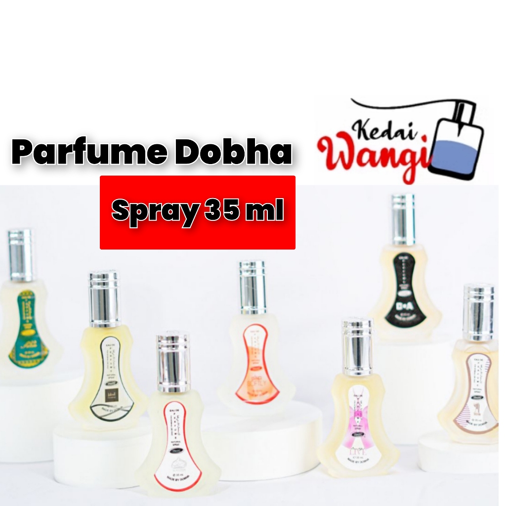 Jual Parfum Dobha Spray 35Ml All Varian l Parfum Pria & Wanita l Spray ...