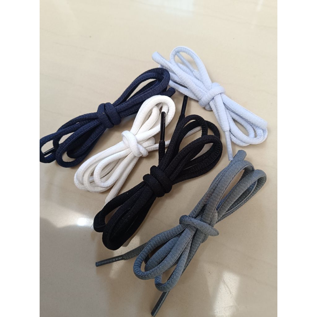 Jual tali sepatu bulat/sneakers/tali sepatu oval | Shopee Indonesia