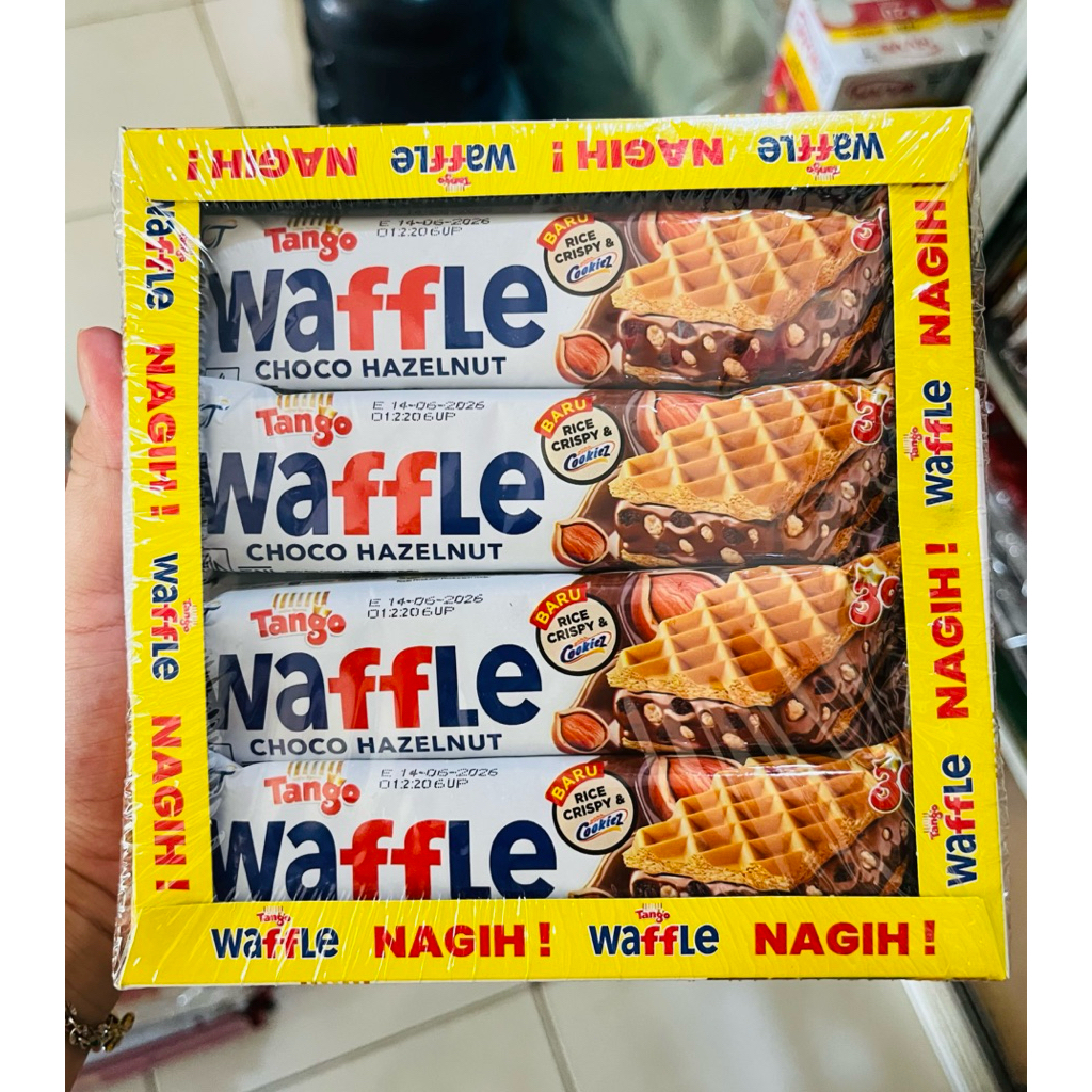 Jual WAFFLE CHOCO HAZELNUT 1KOTAK ISI 12PCS | Shopee Indonesia