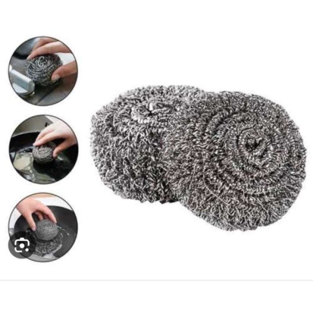 Jual (1 PCs) Scrub Besi Asahan/ Asahan besi panci/ spons besi | Shopee ...