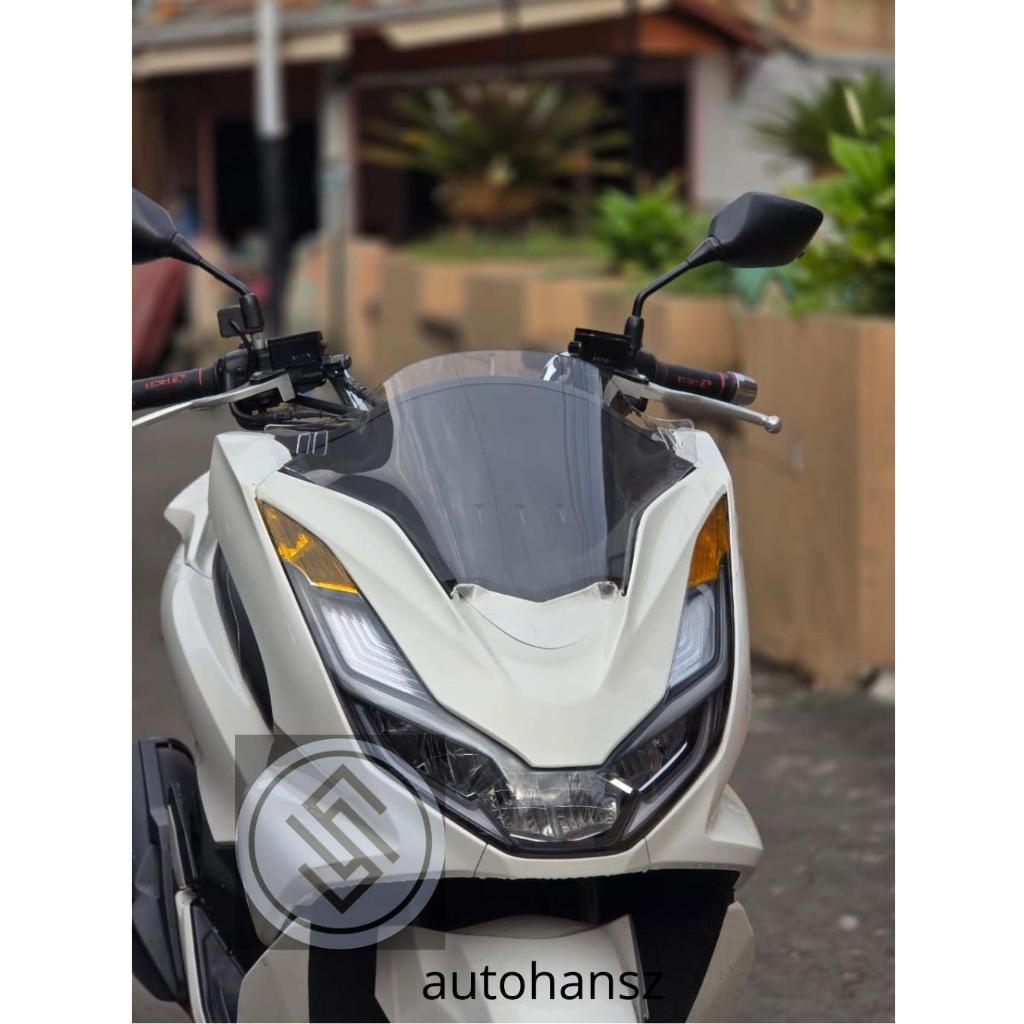 Jual Visor PCX 160 Thailand Ceper Bahan Tebal 3 Mili PNP / WINSHIELD ...