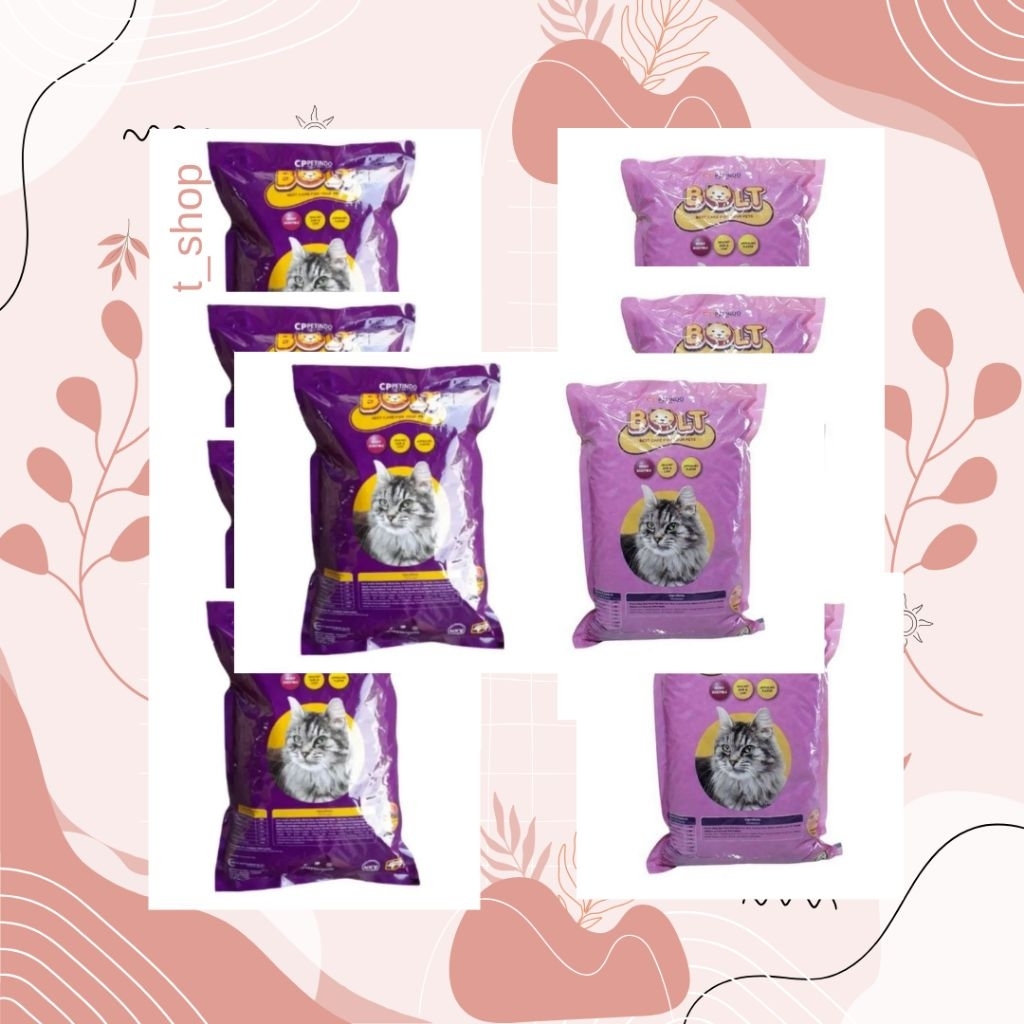 Jual makanan kucing bolt 800gr tuna dan salmon (paket 5 pcs) | Shopee ...