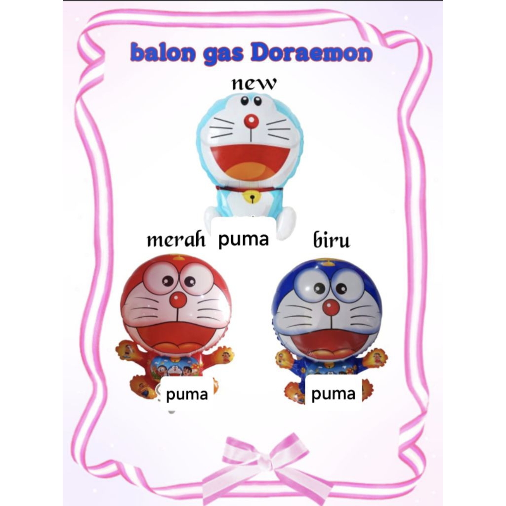 Jual balon karakter doraemon, SpongeBob, Spiderman hitam, Spiderman ...