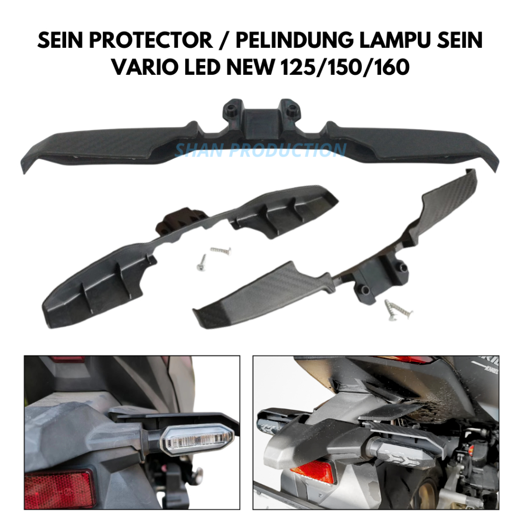 Jual PELINDUNG COVER LAMPU SEN VARIO 125 150 160 NEW 2018-2024 ABS CBS ...