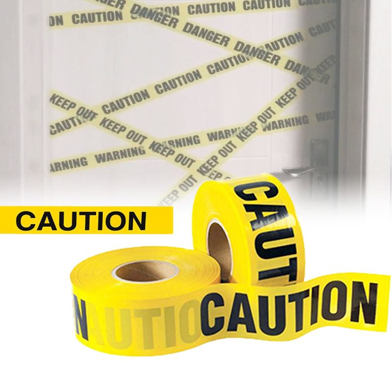 Jual Barricade Line Safety Line " CAUTION " Barricade Line Garis Polisi ...