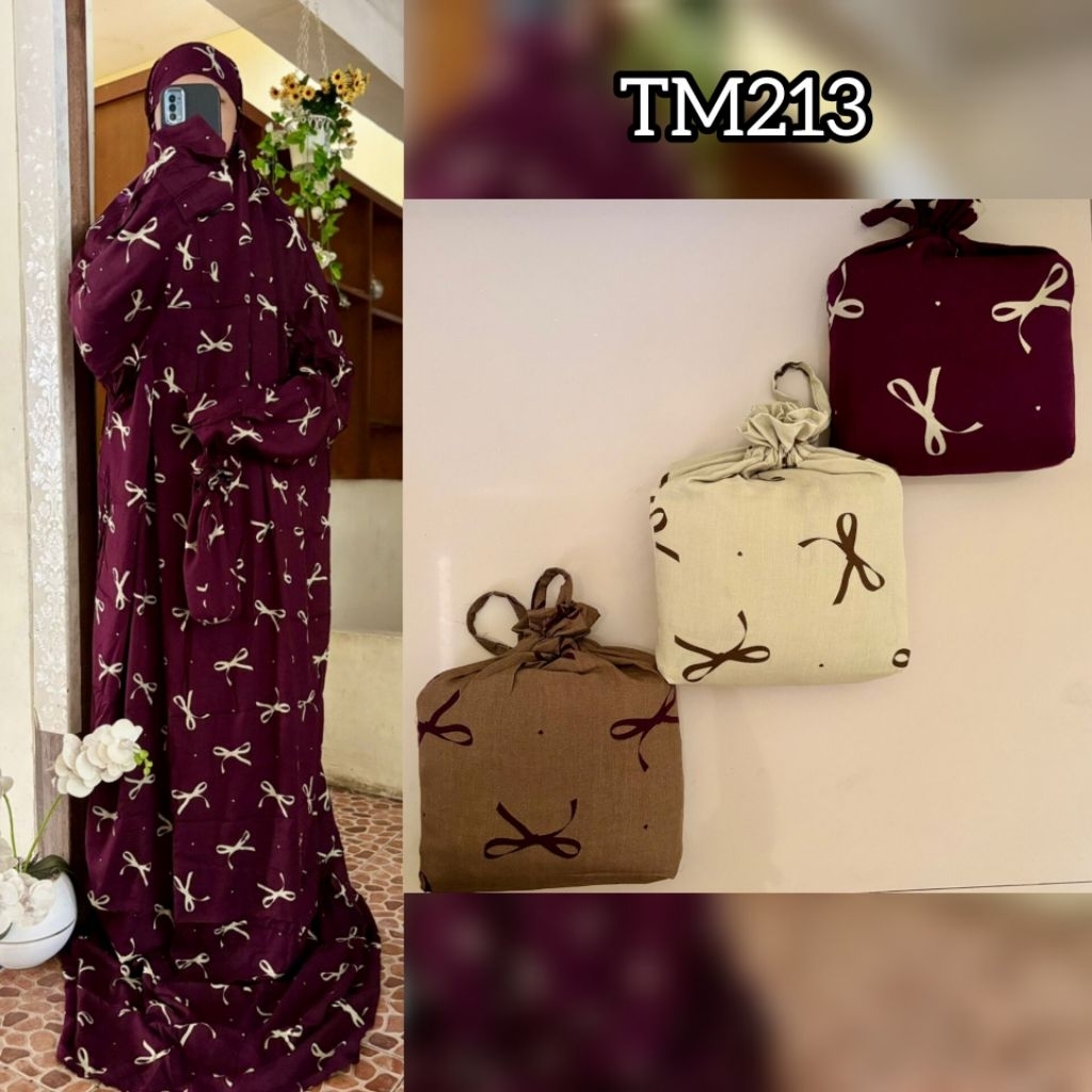 Jual Mukena Terusan Dewasa Motif Burgundi Mukena Burgundy Hadramaut hd ...
