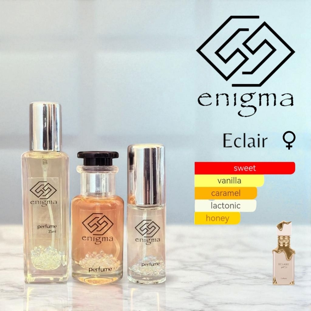 Jual enigma Perfume ECLAIR inspired Lattaf4 Travel Size 15ml 25ml 35ml ...