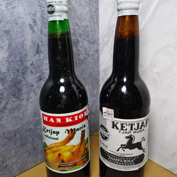Jual Kecap Kuda - Han Kioe asli Tulungagung 600ml | Shopee Indonesia