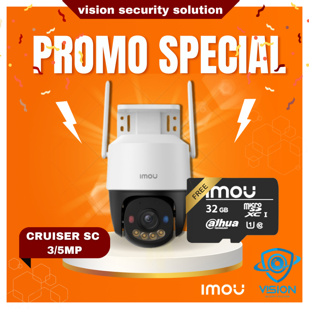 Jual Imou Cruiser SC 3MP / 5MP Smart Cctv Outdoor Wifi Camera Two-Way ...