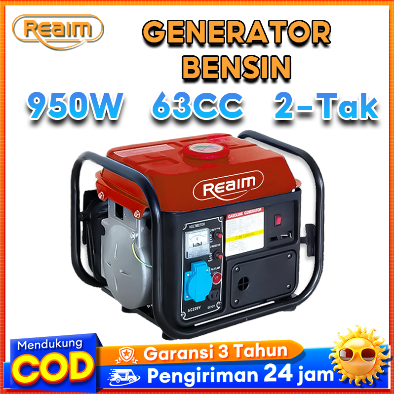 Jual Reaim Generator Bensin 2400 2000 Watt Mesin Generator Bensin ...