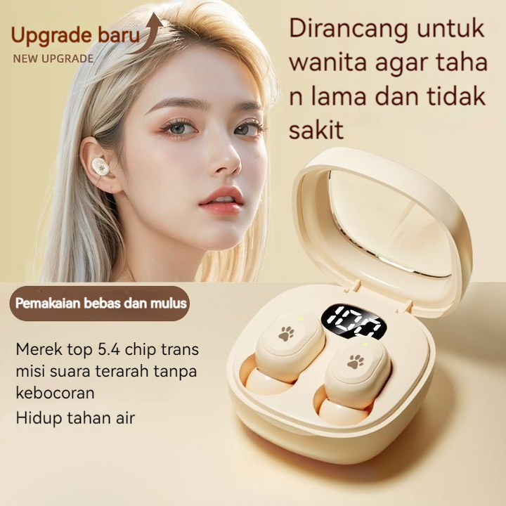 Jual Transparent Cabin Wireless Bluetooth Earphone Mini Earbuds TWS 360° Surround Stereo Game ...