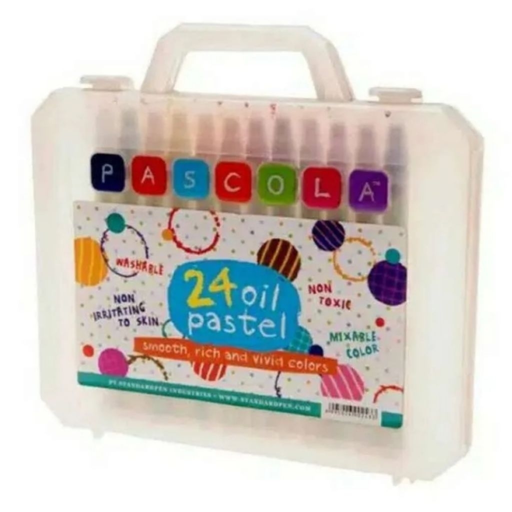Jual PASCOLA OIL PASTEL 24 WARNA / SET | Shopee Indonesia