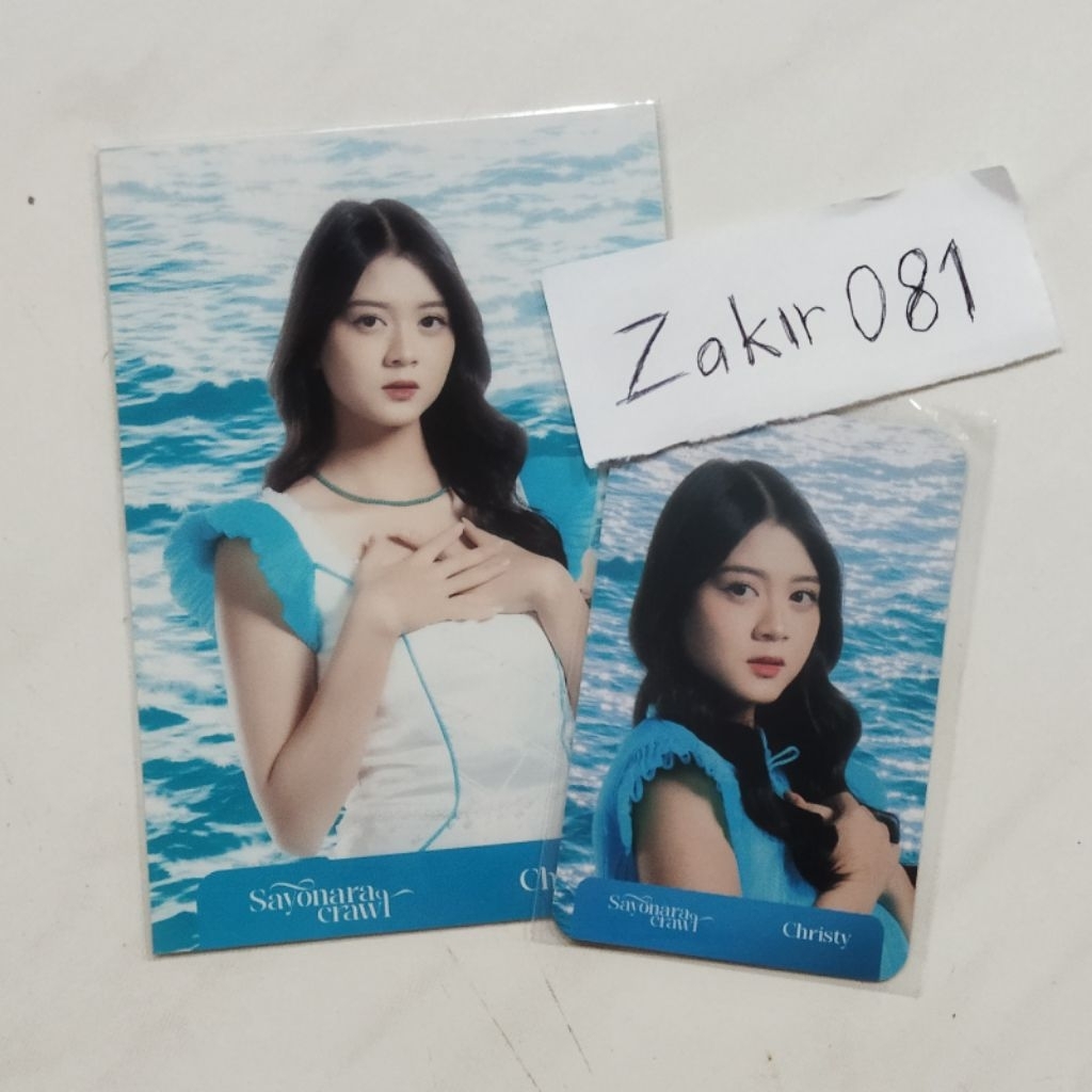 Jual BUNDLE/BUNDLING JKT48 OFFICIAL (PHOTOPACK PP/PHOTOCARD PC) ANGELINA CHRISTY SAYONARA CRAWL ...