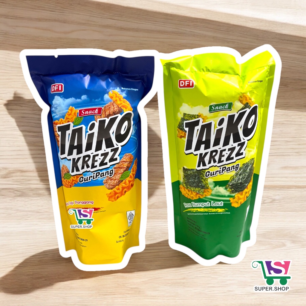Jual Taiko Krezz Guripang Snack Viral Pouch 28 Gram | Shopee Indonesia