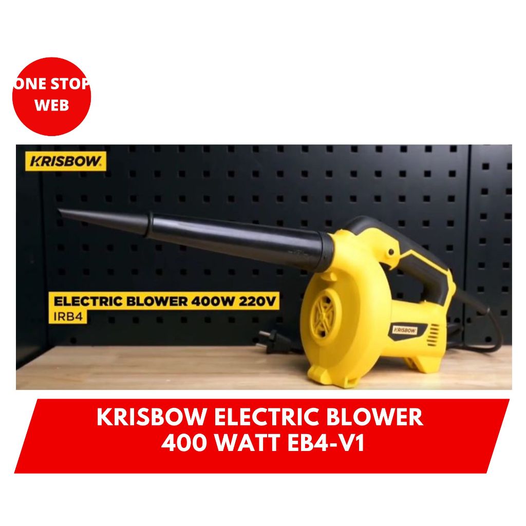 Jual Krisbow Electric Blower 400 Watt IRB4 Hand Blower Dgn Kontrol ...