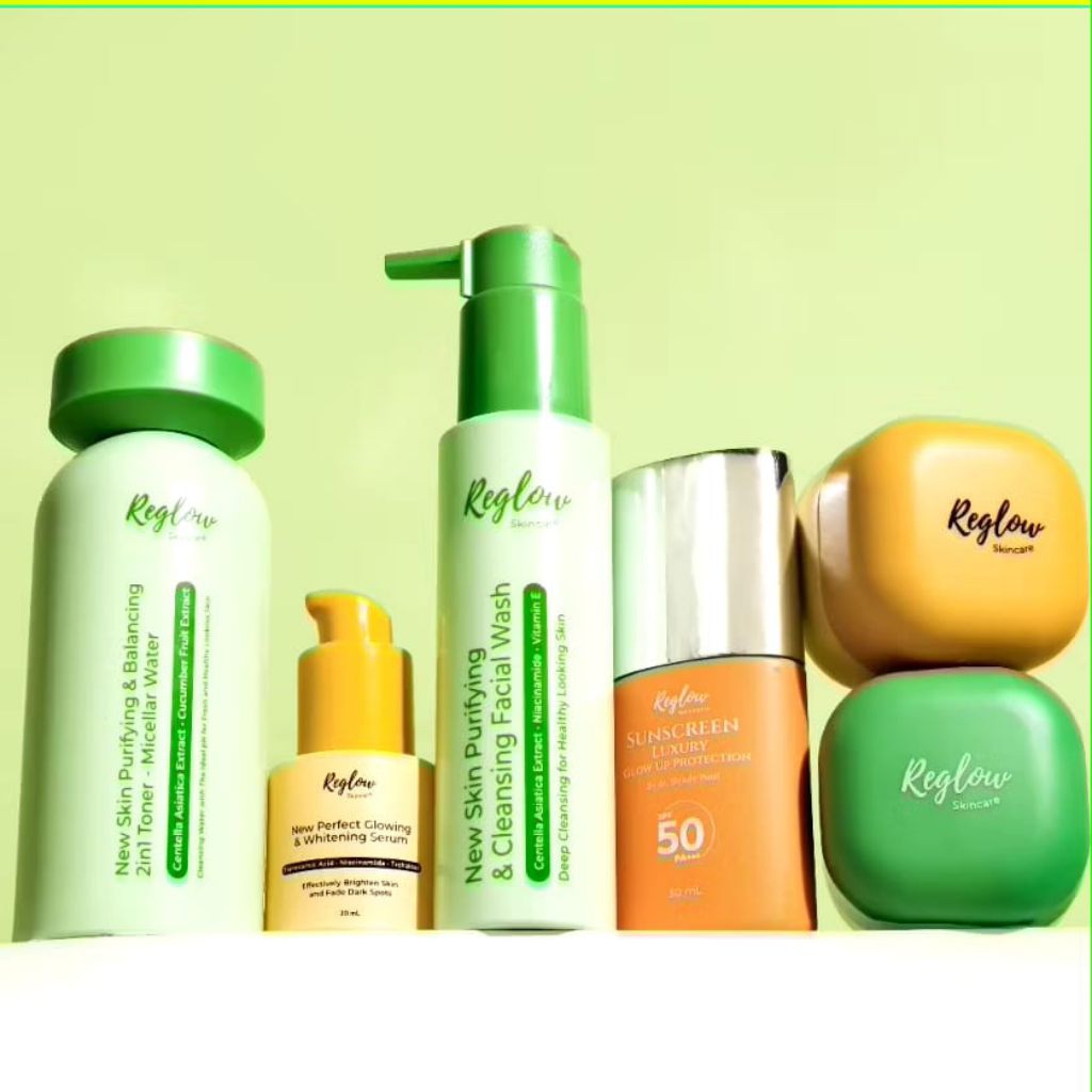 Jual Paket Bundling New Glowing Treatment FULL Booster + Sunscreen ...