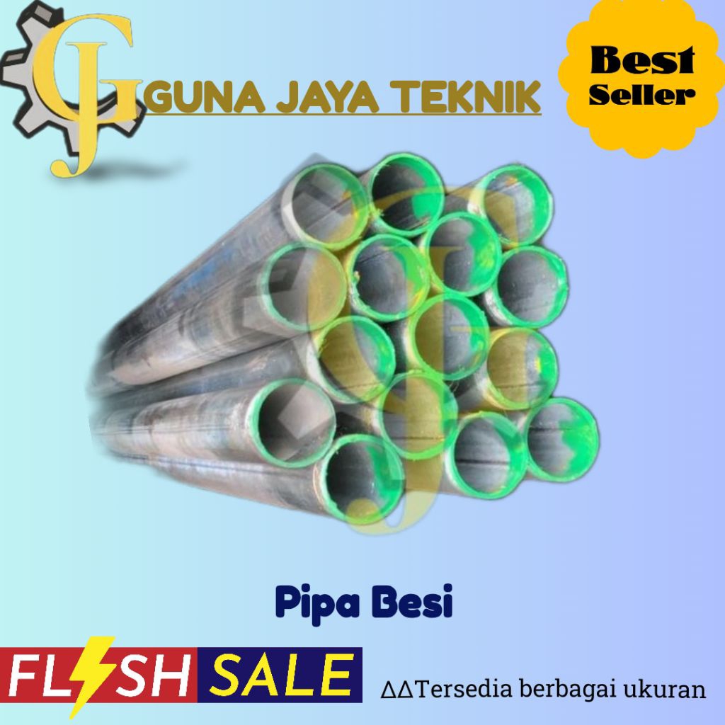 Jual pipa besi diameter 8 mm tebal 1 mm | Shopee Indonesia