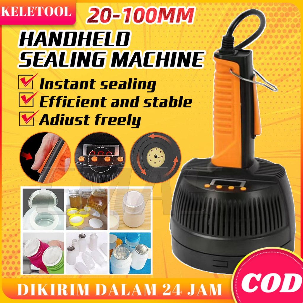 Jual 800-1200w Mesin induksi pemanas segel botol Mesin Induksi Botol ...