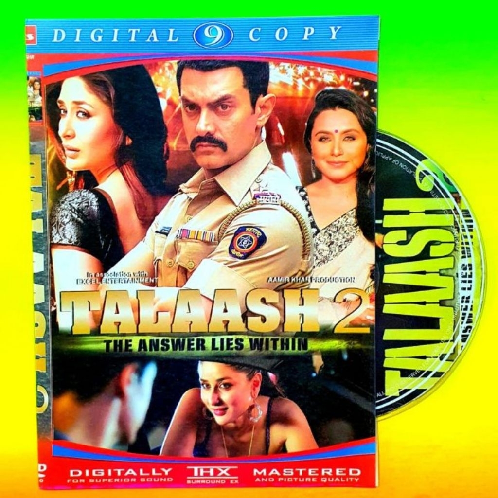 Jual KASET DVD FILMM INDIA TALAASH-DVD FILMM INDIA AAMIR KHAN-KASET DVD ...