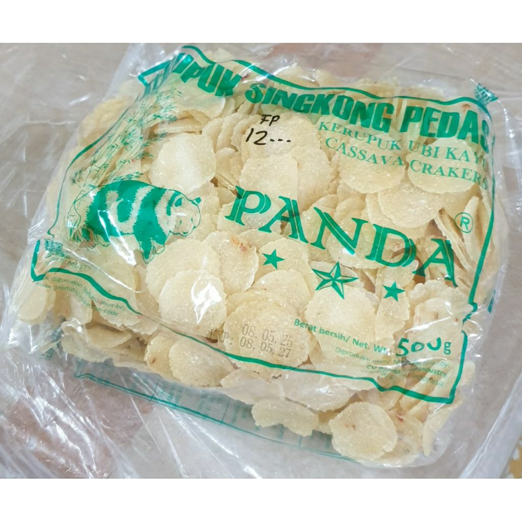 Jual Kerupuk singkong ubi kayu mentah cap Panda | Shopee Indonesia