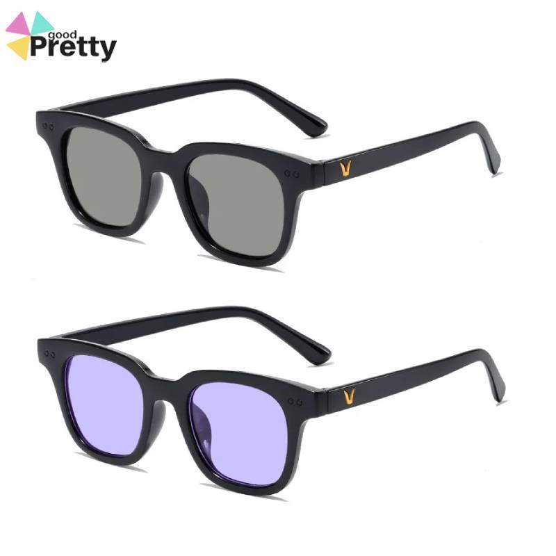 Jual COD Kacamata Hitam Korea Anti Radiasi Optik Anti Warna Permen ...