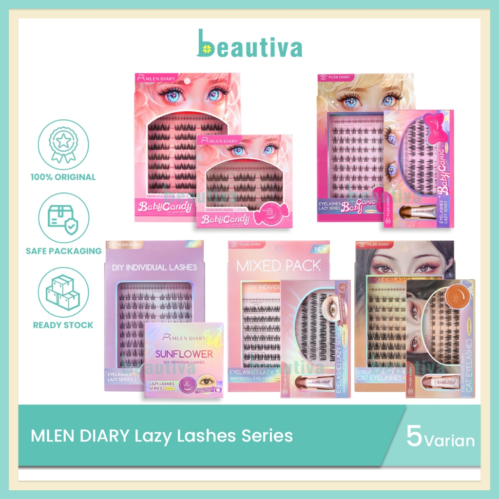 Jual MLEN DIARY Lazy Lashes Series | Shopee Indonesia